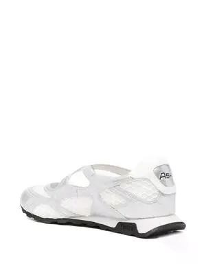 Ash Mesh Panelled Crossover-strap Sneakers