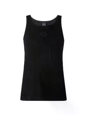 Pinko Ribbed Embroidered Tank Top