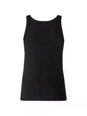 Pinko Ribbed Embroidered Tank Top