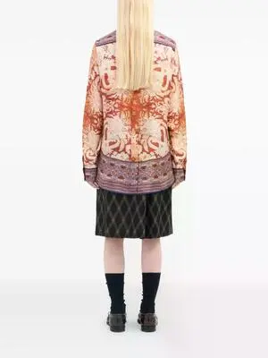 PIERRE-LOUIS MASCIA Printed Silk Shirt