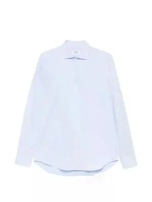VELA SHOP Long-sleeve Spread-collar Shirt