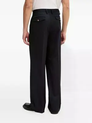 Guess Pleated Wide-leg Trousers