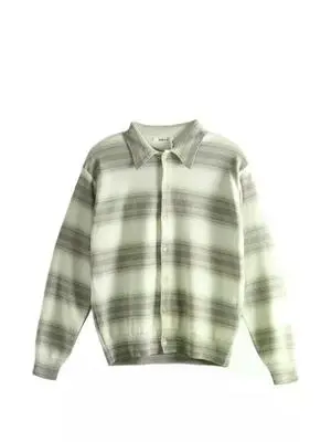 Auralee Striped Cardigan
