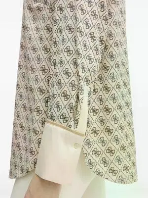 Guess Patterned Collared Shirt
