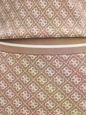 Guess Patterned Rib-knit Skirt