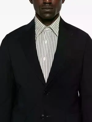 VELA SHOP Single-breasted Patch-pocket Blazer