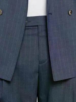 VELA SHOP Pinstripe-pattern Double-breasted Suit