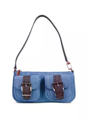 Michael Kors Buckle-detail Shoulder Bag - Blue