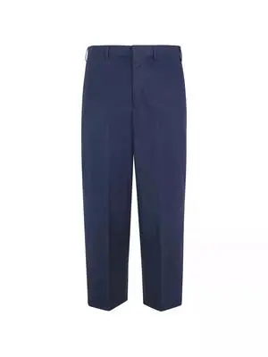PT TORINO Pressed-crease Trousers - Blue