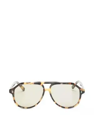 Chimi Sally Pilot-frame Sunglasses - Brown