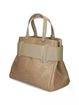 Armani Exchange Woven Logo Tote