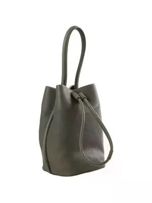 UMA WANG Small Drawstring Bucket Bag - Grey
