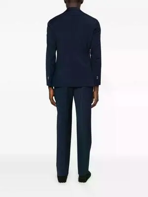 VELA SHOP Single-breasted Patch-pocket Suit