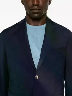 VELA SHOP Single-breasted Patch-pocket Suit