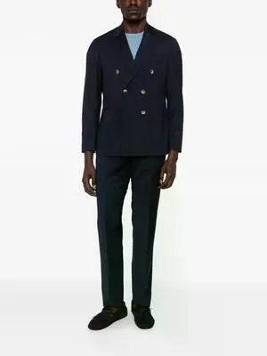 VELA SHOP Double-breasted Peaked-lapel Suit