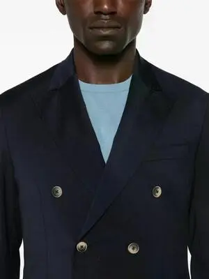 VELA SHOP Double-breasted Peaked-lapel Suit