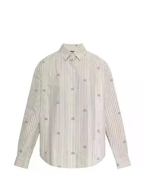 Jacquemus Curved Hem Shirts For Women
