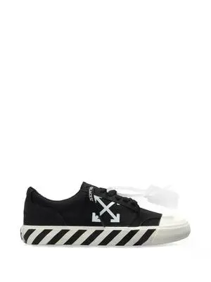 Off-White Vulcanized Undercut Sneakers - Black