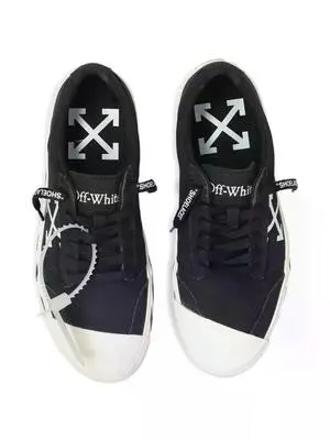Off-White Vulcanized Undercut Sneakers - Black