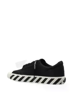Off-White Vulcanized Undercut Sneakers - Black