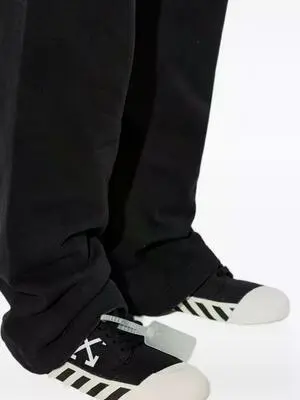 Off-White Vulcanized Undercut Sneakers - Black
