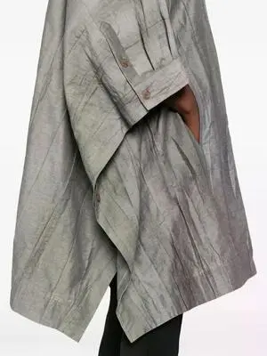 Soh Crinkled-effect Oversized Shirt