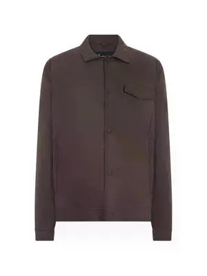 Herno Press-stud Jacket - Brown