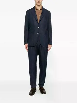 Eleventy Single-breasted Suit - Blue