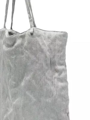 ALYSI Crinkled-effect Tote Bag