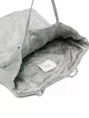 ALYSI Crinkled-effect Tote Bag