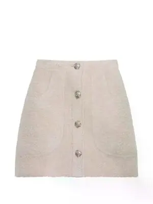 Adam Lippes Brushed Bouclé Maisey Skirt