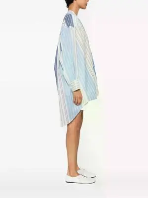 PDR PHISIQUE DU ROLE Patchwork Striped Shirt
