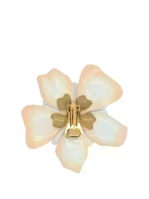 Chloé Bloom Clip-on Earrings - Neutrals