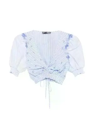 Ermanno Scervino Floral Embroidered Top
