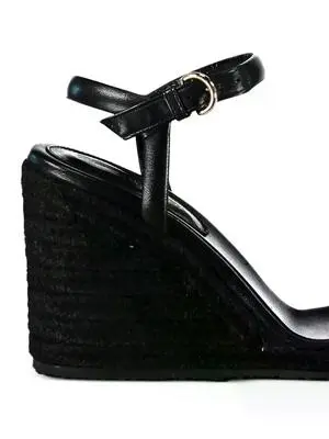 GIANVITO ROSSI Cord Wedge Sandals