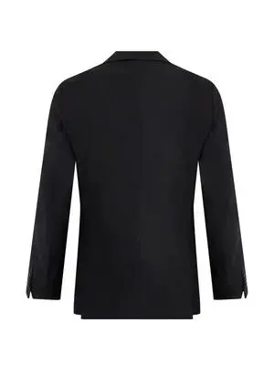 BOSS Single-breasted Patch-pocket Blazer - Black