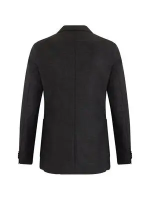 BOSS Double-breasted Textured Blazer