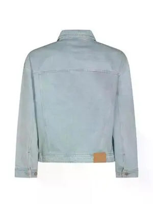 Maison Kitsuné Zip-up Denim Jacket