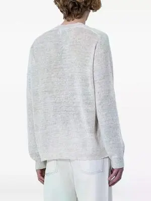 Our Legacy Rue V-neck Long-sleeve Sweater - Neutrals