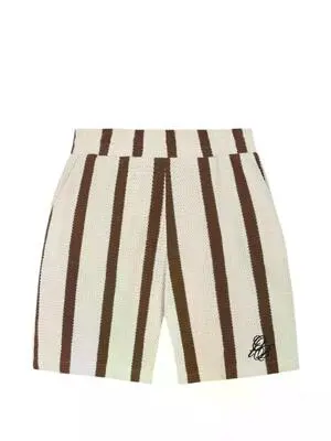 ONLY THE BLIND Crochet Knit Shorts - Neutrals
