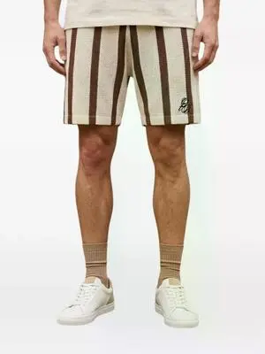 ONLY THE BLIND Crochet Knit Shorts