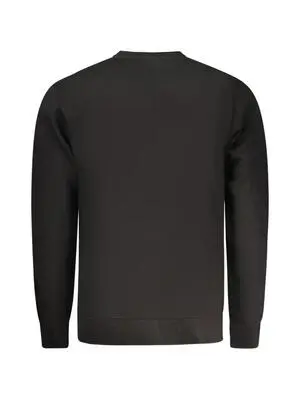 RIFLE Logo-print Flap-pocket Sweatshirt - Black