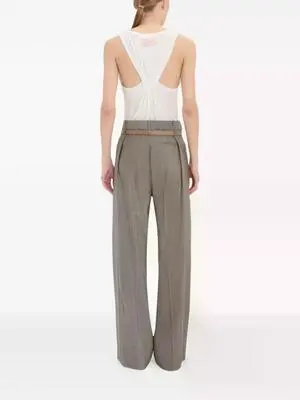Victoria Beckham Pleated-waist Trousers