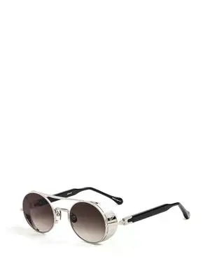 Matsuda Side-shield Round-frame Sunglasses