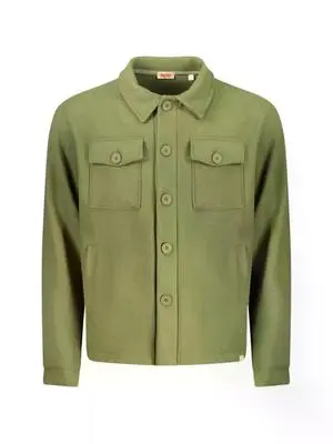 RIFLE Button-up Pocket-up Cotton Overshirt