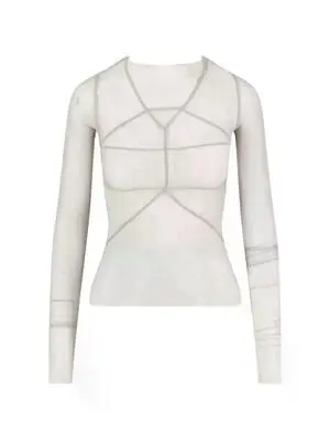 Rick Owens Temple Exposed-seam T-shirt
