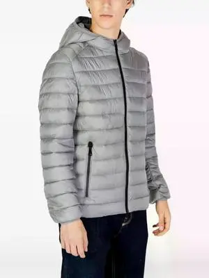 GIANNI LUPO Quilted Hooded Jacket