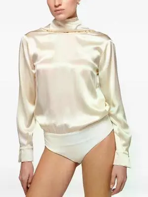 CATALINA Silk Bodysuit