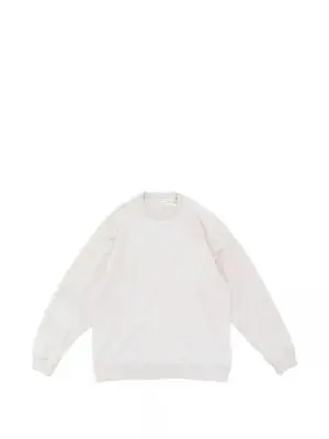 STILL BY HAND Crew Neck Cotton Sweatshirt