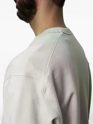 STILL BY HAND Crew Neck Cotton Sweatshirt